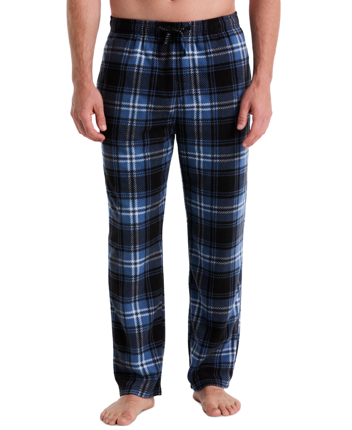 Click here for Perry Ellis Portfolio Mens Fleece Buffalo Plaid Pr... prices