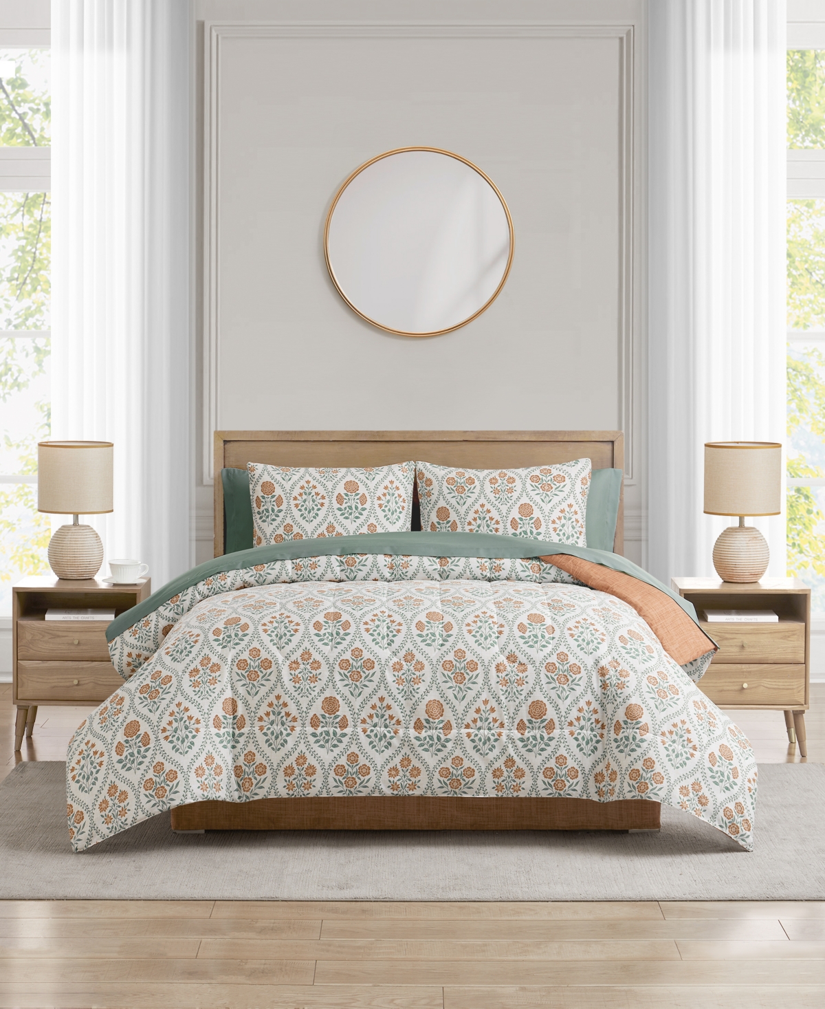 Click here for Mytex Hazel 8-Piece Reversible Comforter Sets - Co... prices