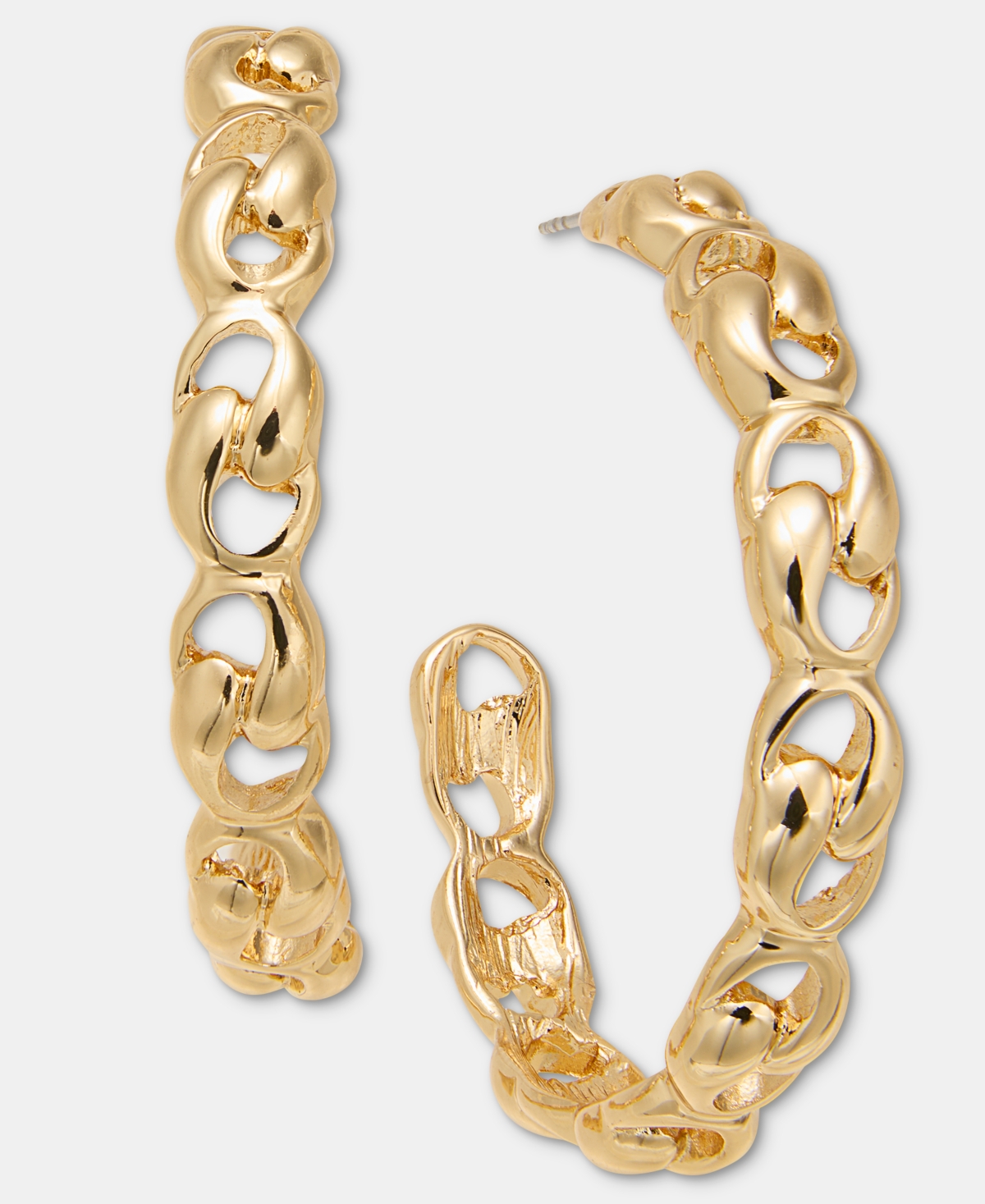 Click here for I.n.c. International Concepts Chain Hoop Earrings... prices