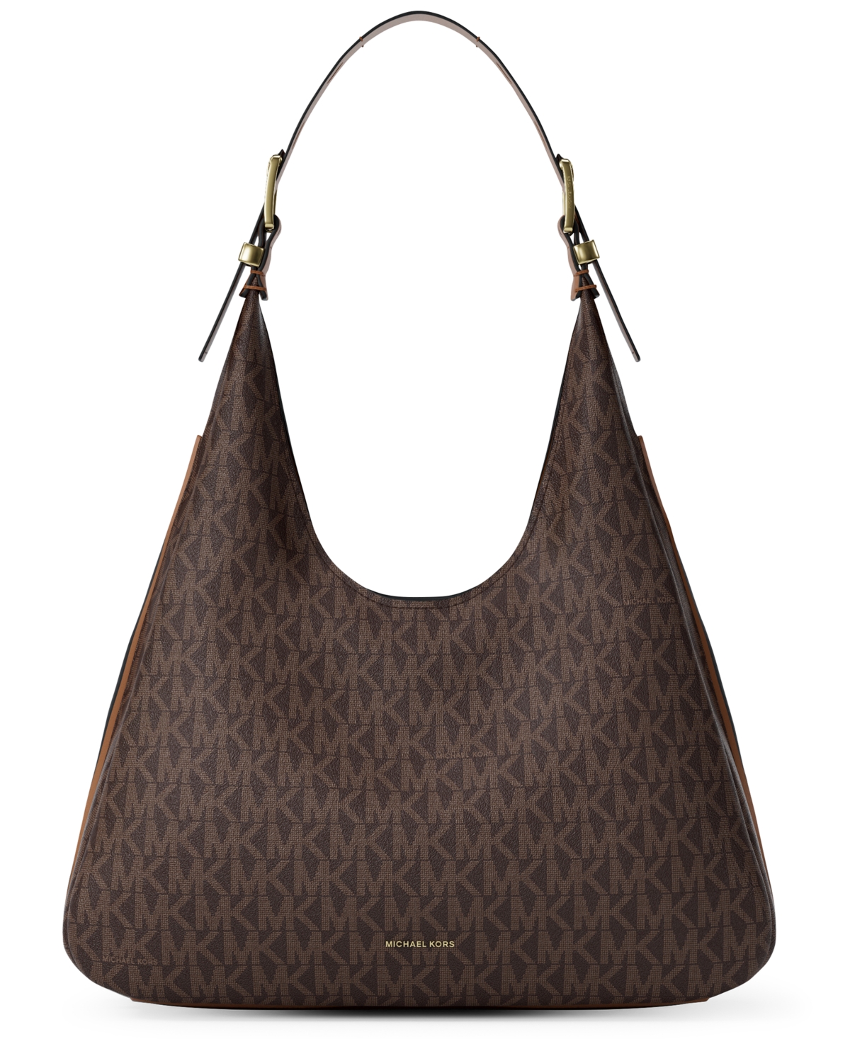 Click here for Michael Kors Nolita Large Hobo Shoulder Bag - Brow... prices