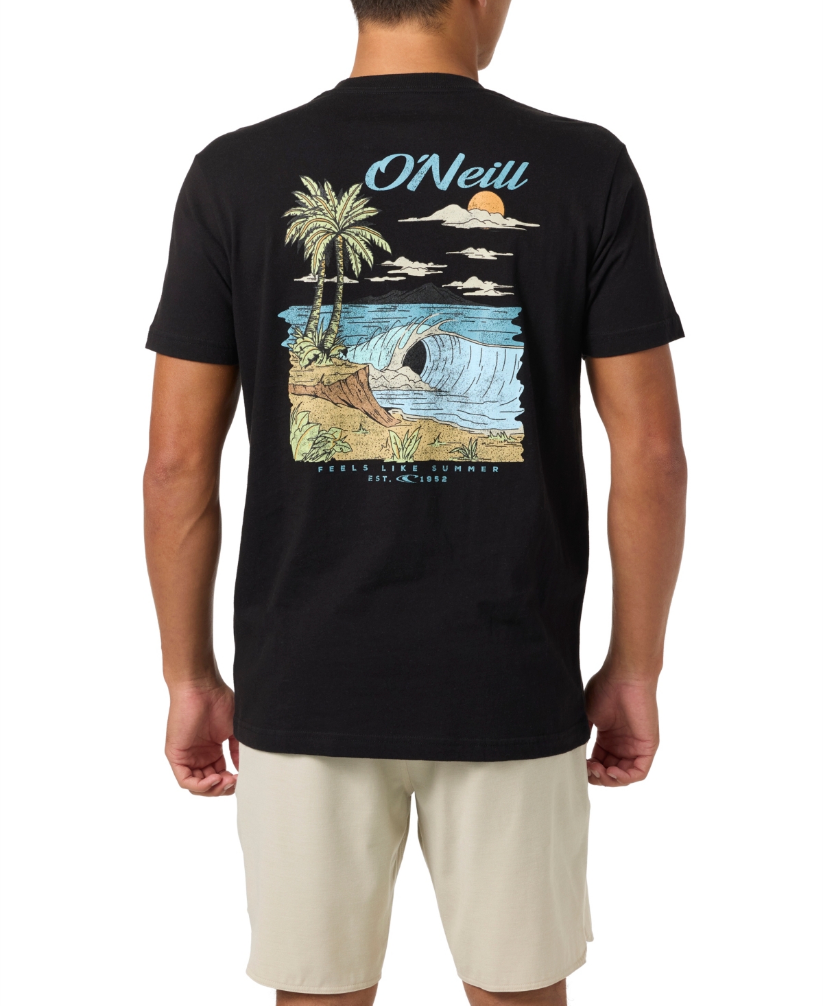 Click here for ONeill Mens Shorebreak T-Shirt - Black prices