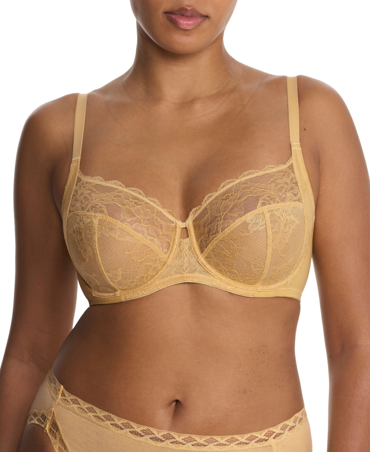 Click here for Natori Womens Statement Lace Side Support Bra - Go... prices