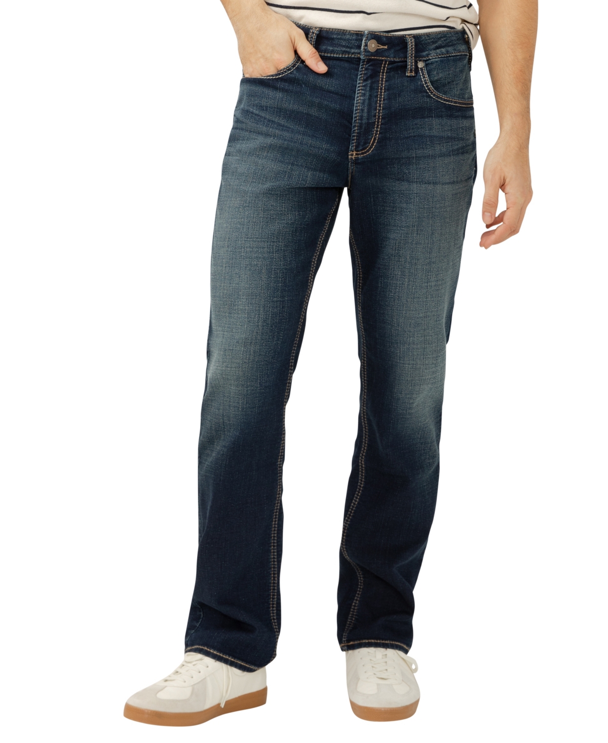 Click here for Silver Jeans Co. Mens Grayson Classic Fit Straight... prices