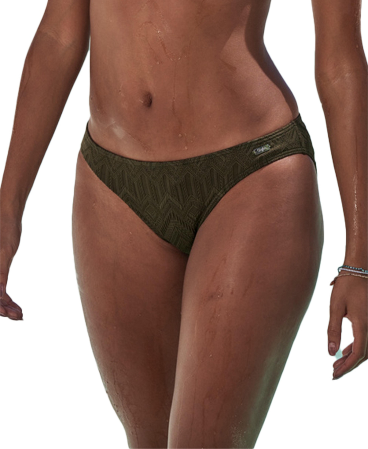 Click here for Lascana Womens Textured Classic Bikini Swimsuit Bo... prices