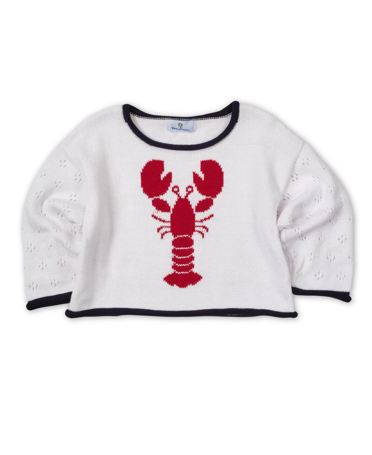 Click here for Florence Eiseman Sweater With Lobster - White prices