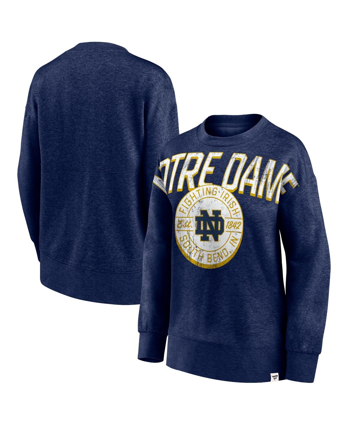 Click here for Fanatics Womens Heathered Navy Notre Dame Fighting... prices