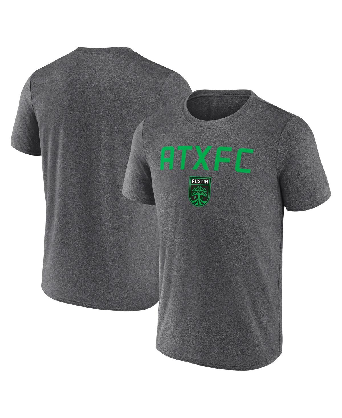 Click here for Fanatics Mens Heather Charcoal Austin Fc Drop Kick... prices
