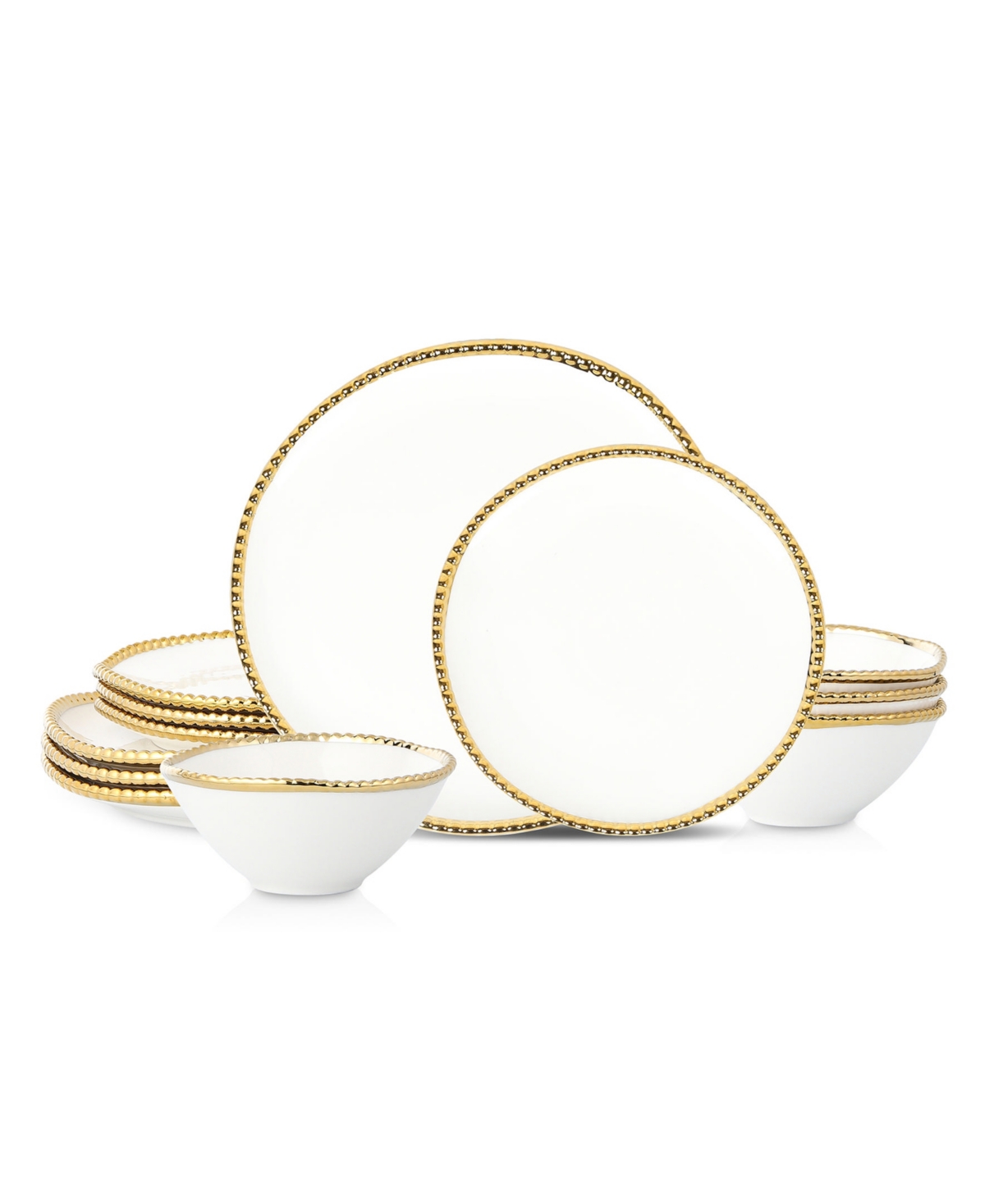Click here for Christian Siriano Akoya 12 Pc. Dinnerware Set  Ser... prices