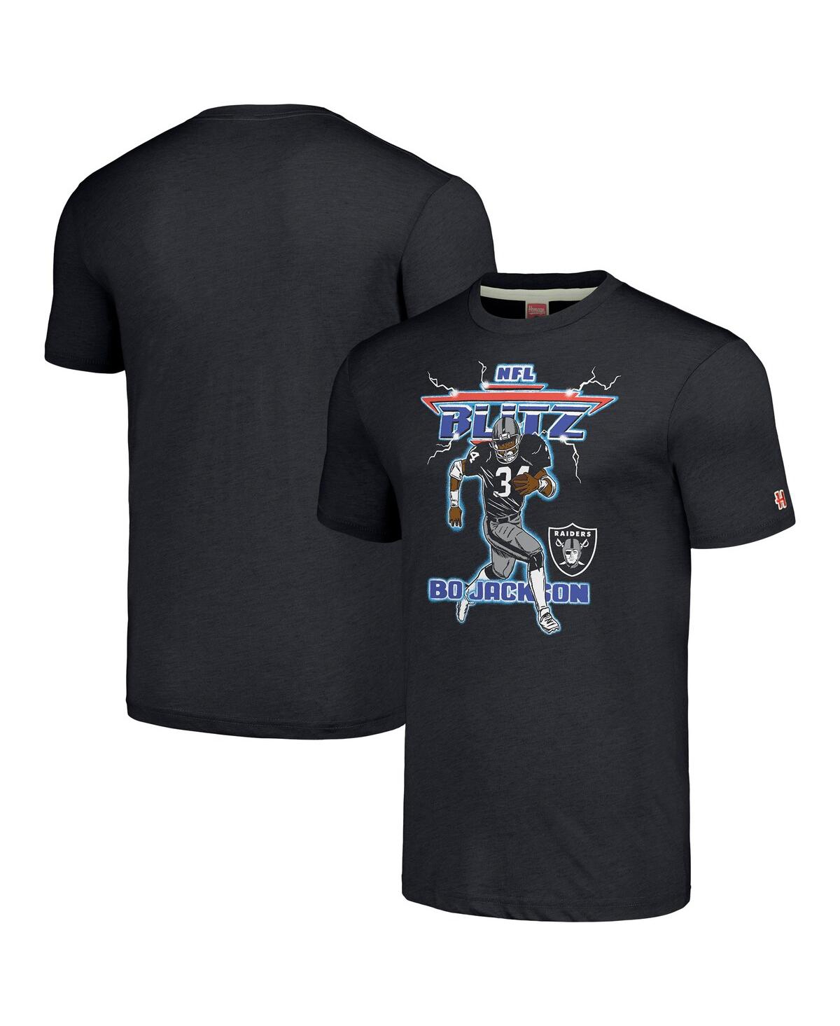 Click here for Homage Mens Bo Jackson Charcoal Las Vegas Raiders... prices
