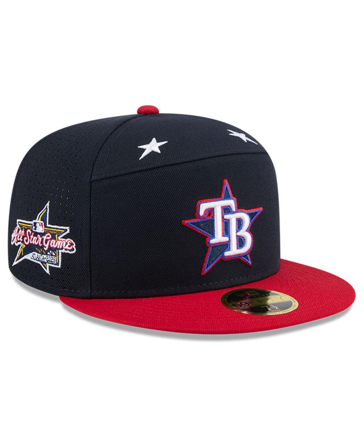 Click here for New Era Mens Navy/Red Tampa Bay Rays 2025 Mlb All-... prices