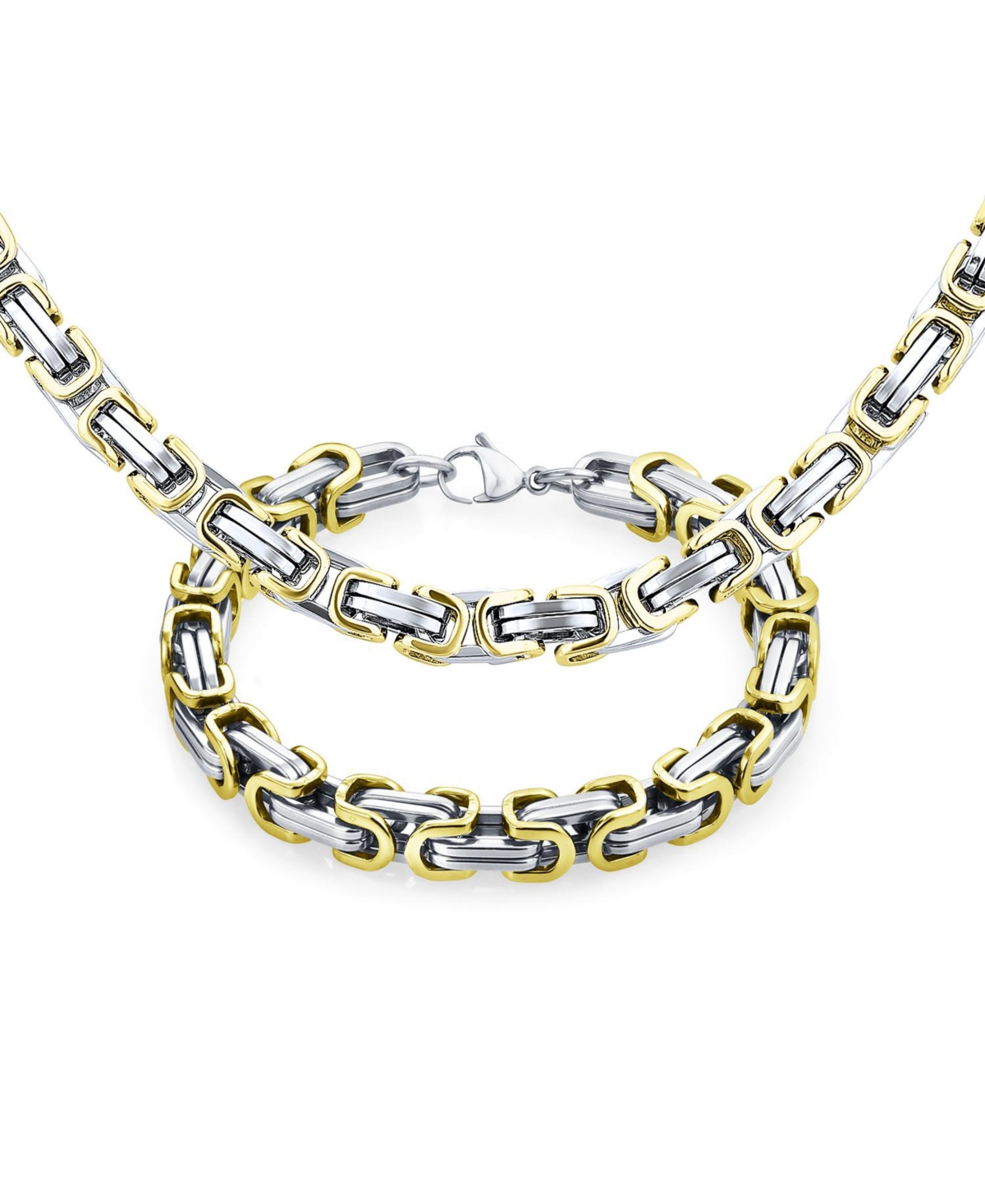 Click here for Bling Jewelry Mechanic Byzantine Punk Rocker Jewel... prices