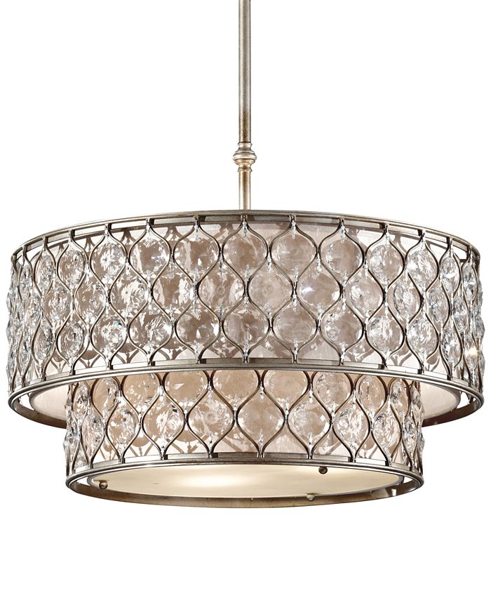 Feiss Lucia 6-Light Chandelier - Macy's