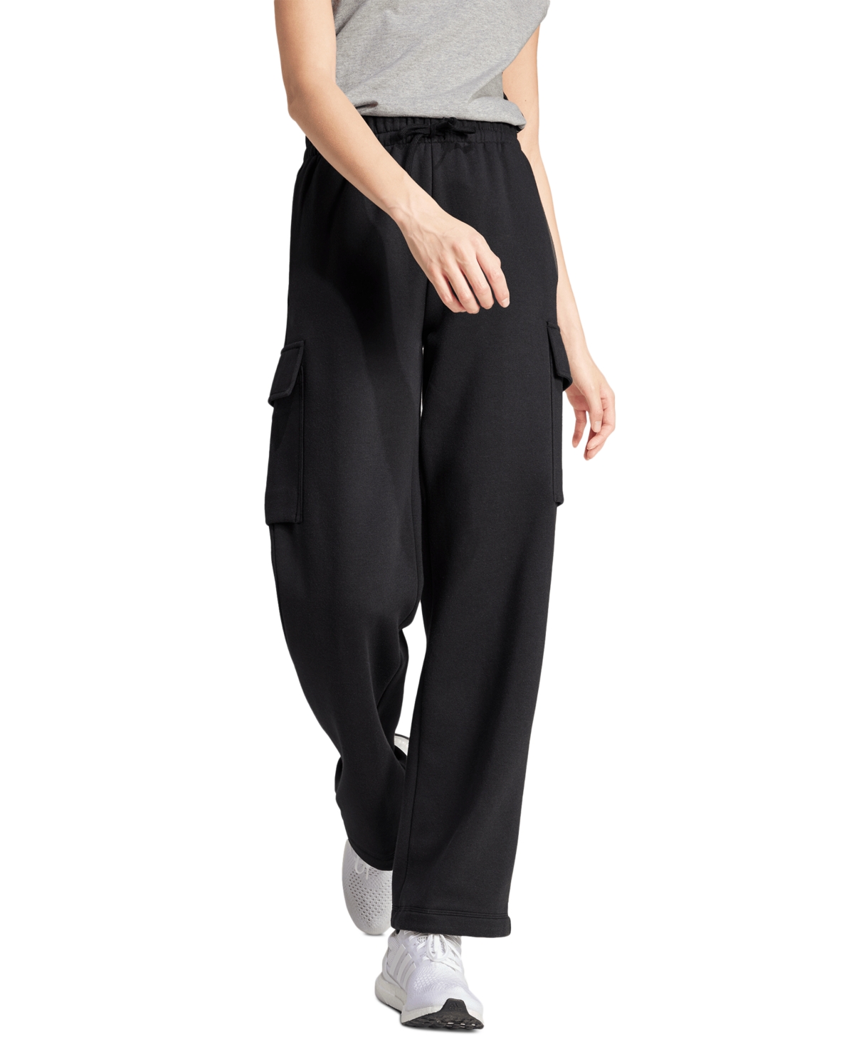 Click here for adidas Womens Essentials Fleece Cargo Sweatpants -... prices