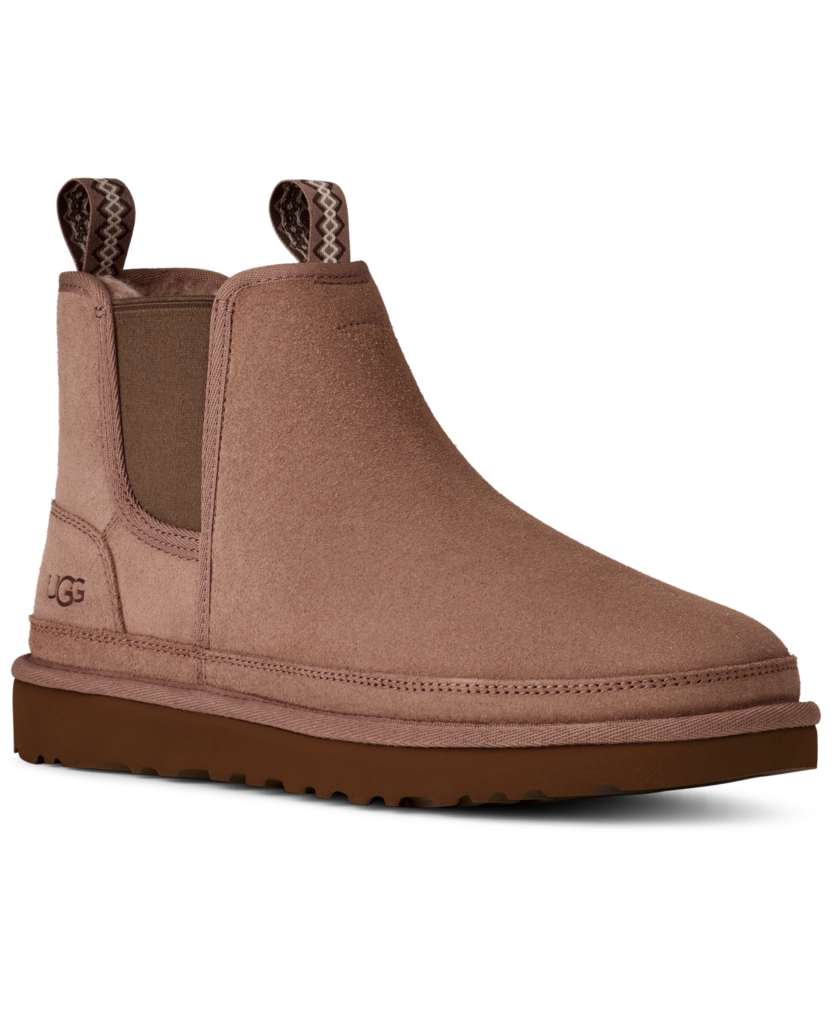 Click here for Ugg Mens Neumel Suede Chelsea Boots - Rocky Oak prices