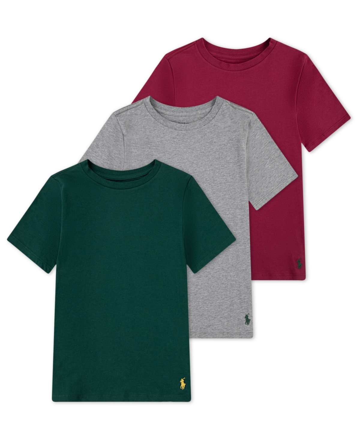 Click here for Polo Ralph Lauren Big Boys Crewneck Undershirts  3... prices