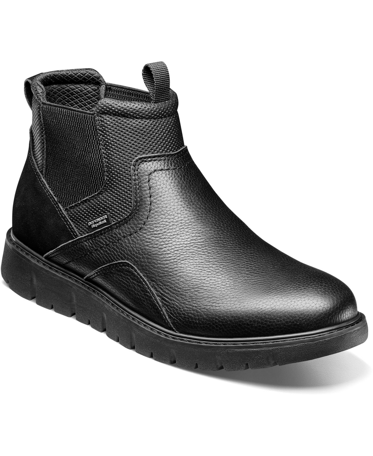 Click here for Nunn Bush Mens Karnak Plain Toe Chelsea Boots - Bl... prices