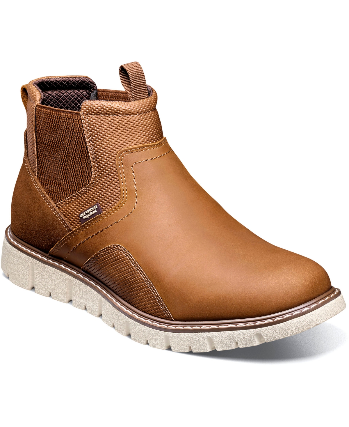Click here for Nunn Bush Mens Karnak Plain Toe Chelsea Boots - Ta... prices