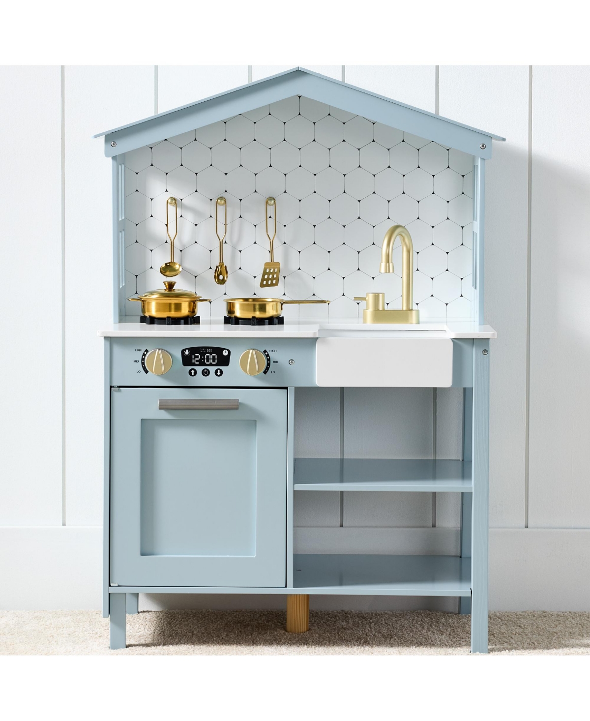 Click here for Best Choice Products Pretend Play Wooden Farmhouse... prices