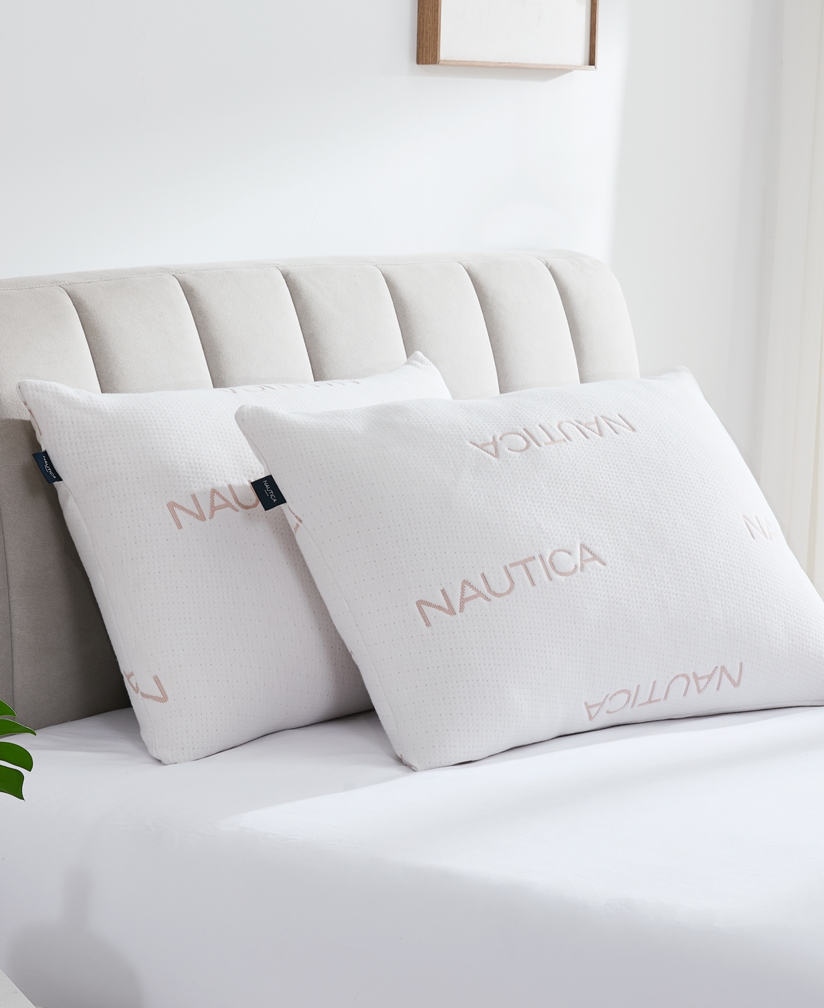 Click here for Nautica Copper Knit 2-Pack Pillow  Standard - Whit... prices