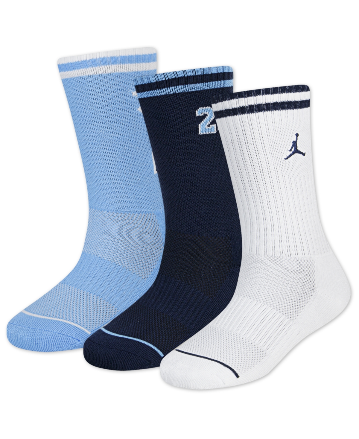 Click here for Jordan Big Boys 3-Pack Varsity Jersey Crew Socks -... prices