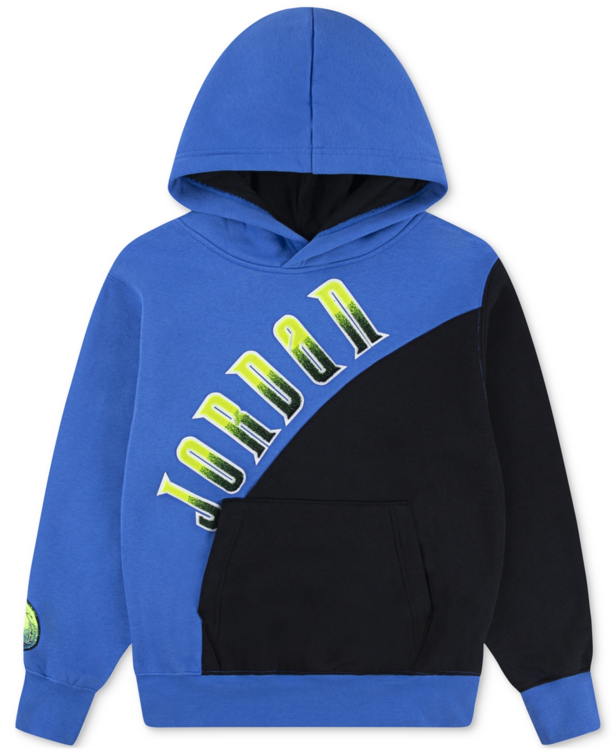 Click here for Jordan Big Boys Colorblocked Logo Pullover Hoodie... prices