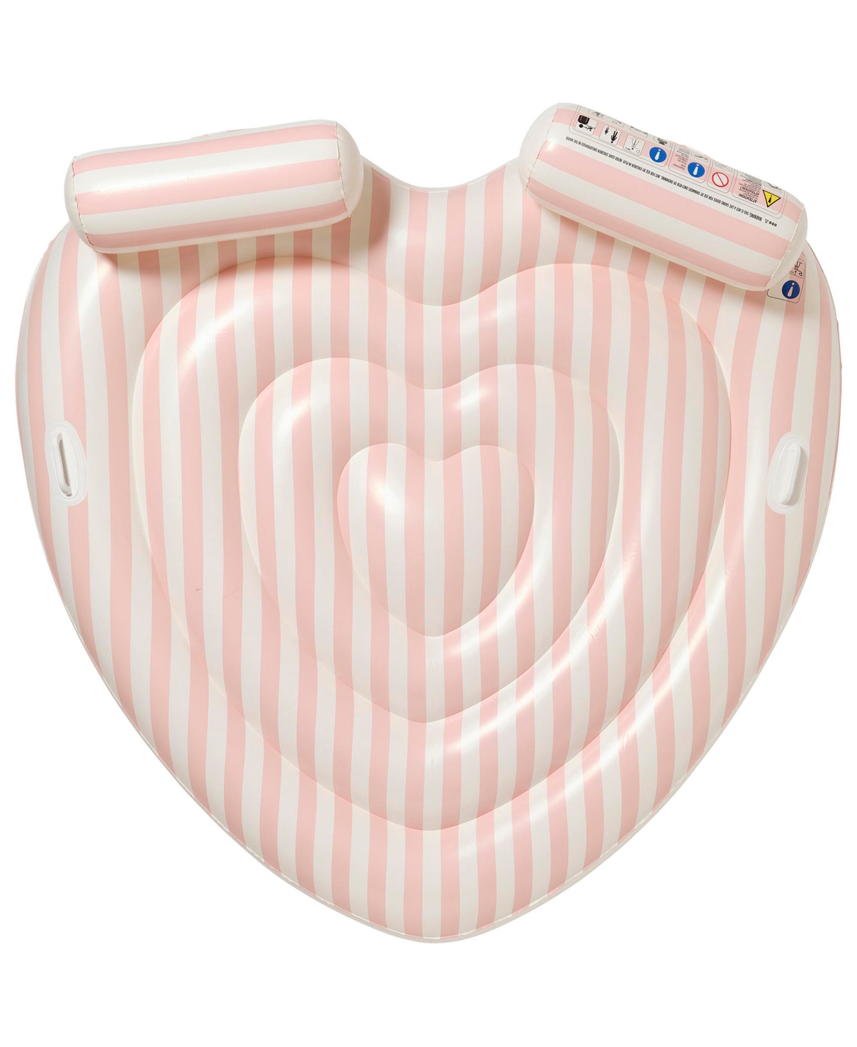 Click here for Sunnylife Lie-On Twin Float: Stole My Heart - Pink... prices