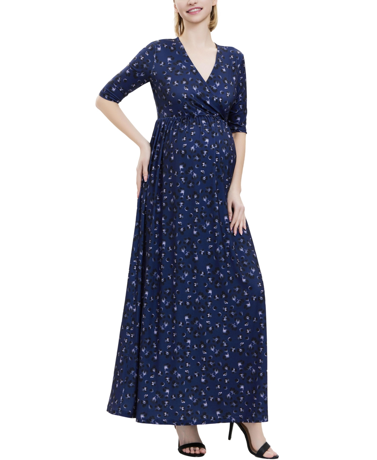 Click here for kimi + kai Maternity kimi + kai Palmer Faux Wrap V... prices
