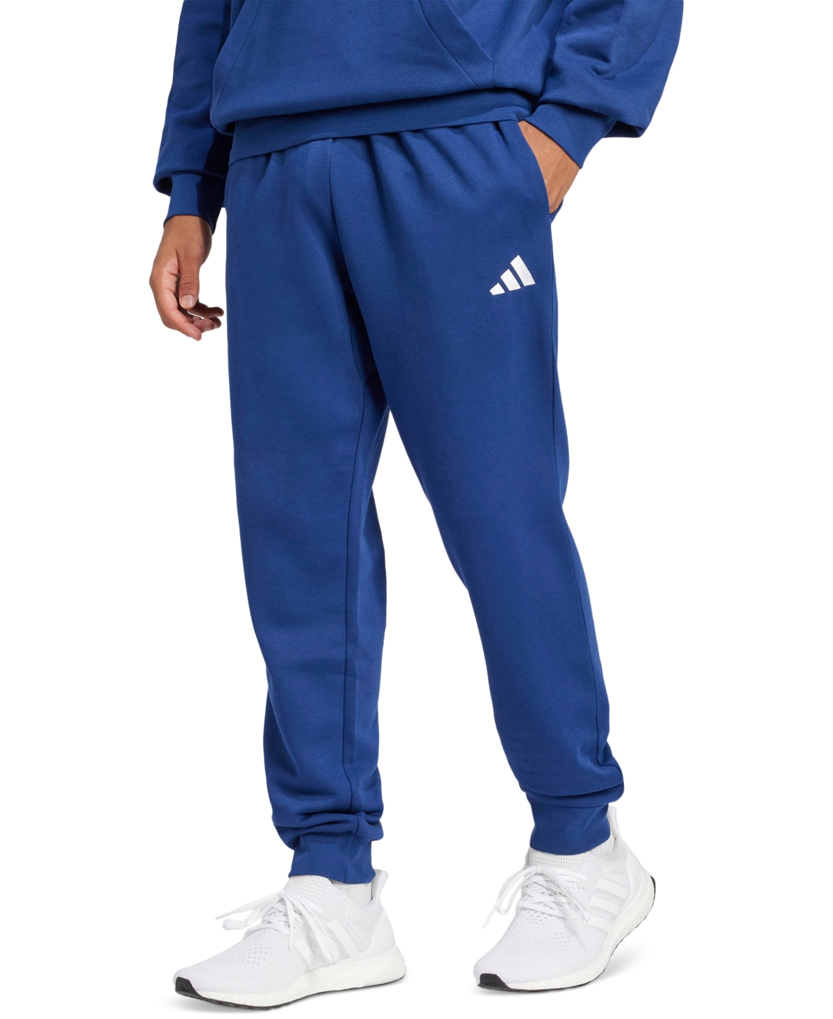 Click here for adidas Mens Essentials FeelCozy Fleece Pants - Dar... prices