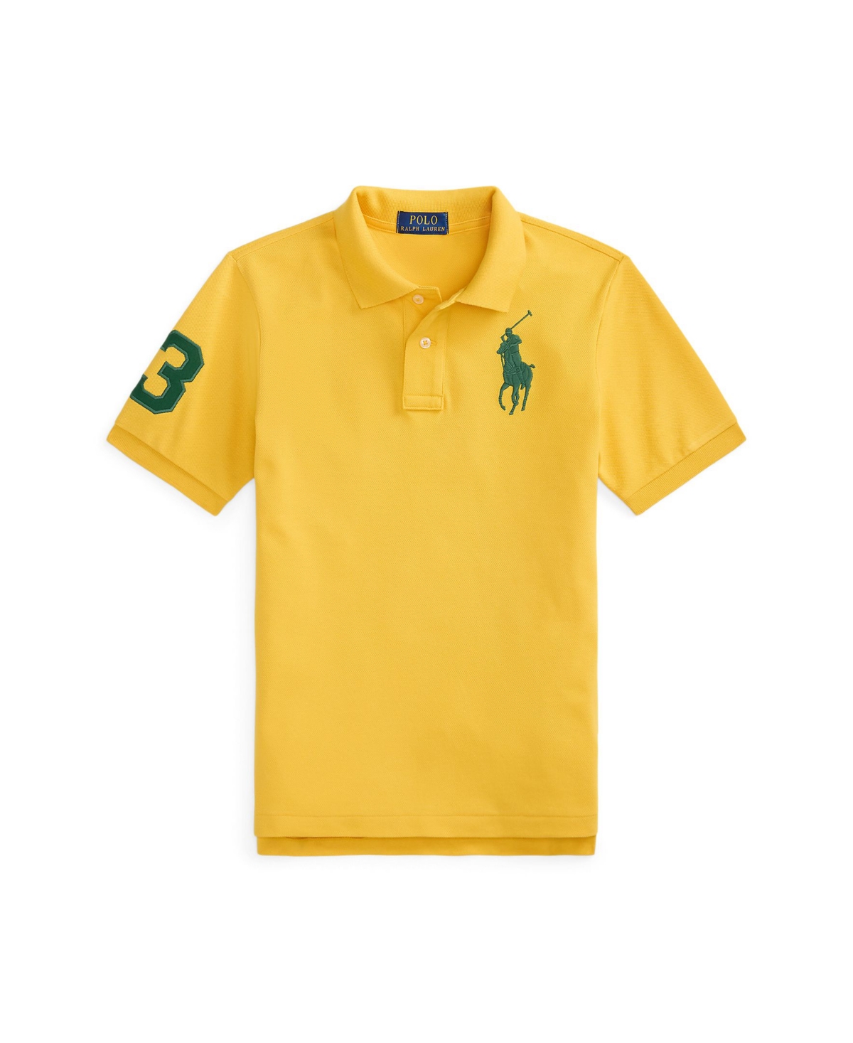Click here for Polo Ralph Lauren Big Boys Big Pony Cotton Mesh Po... prices