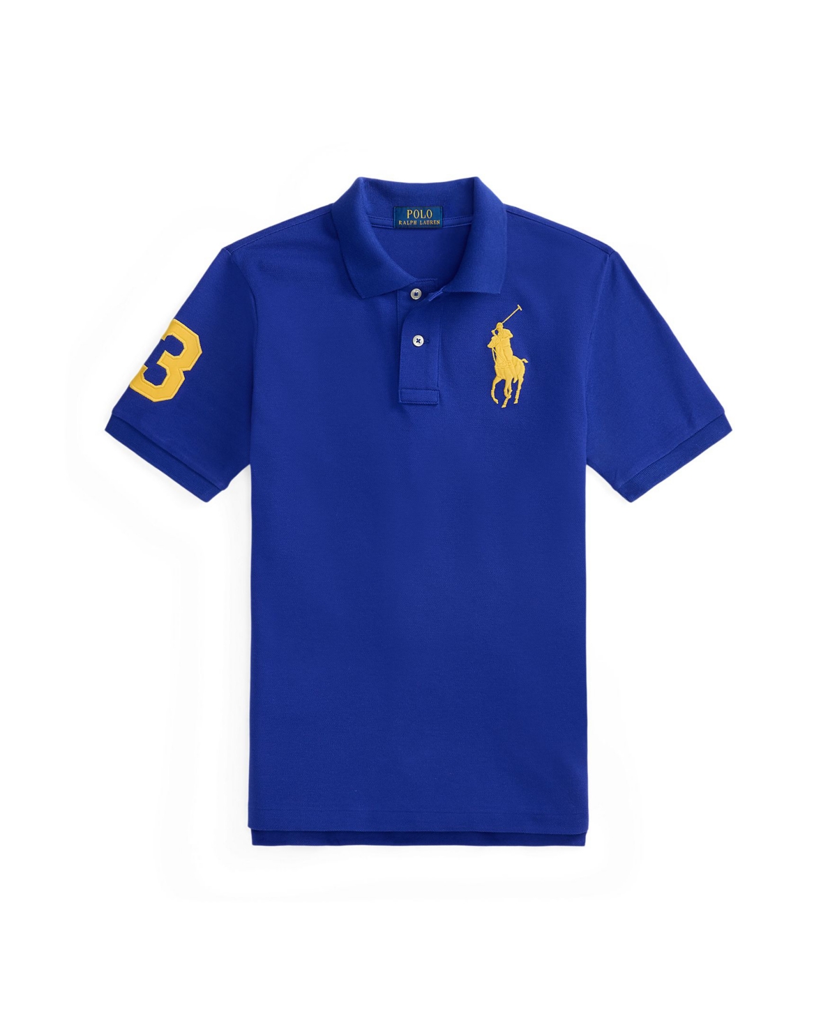 Click here for Polo Ralph Lauren Big Boys Big Pony Cotton Mesh Po... prices