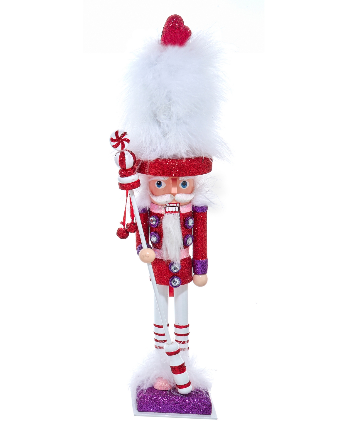 Click here for Kurt Adler Hollywood 15 Nutcracker - Red prices