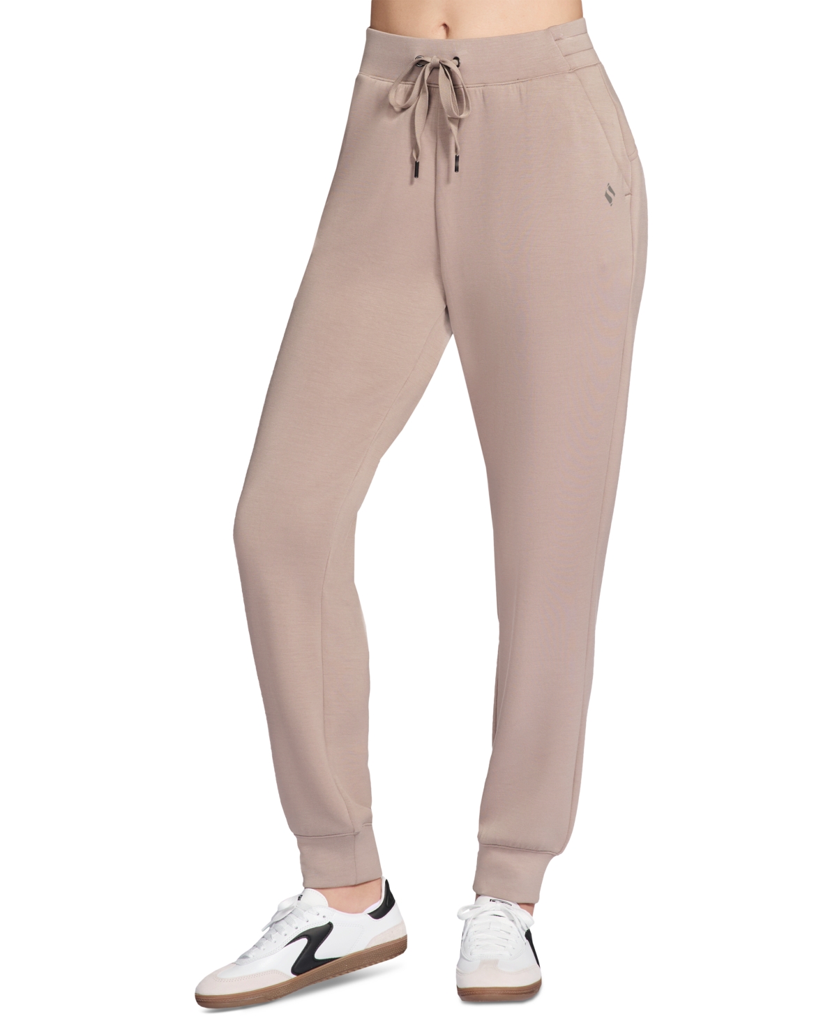 Click here for Skechers Womens Skechluxe Elevate Jogger - Desert prices
