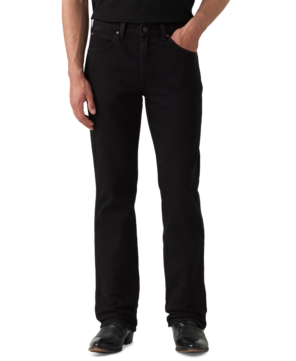 Click here for Levis Mens 537 Regular Fit Western Bootcut Jeans -... prices