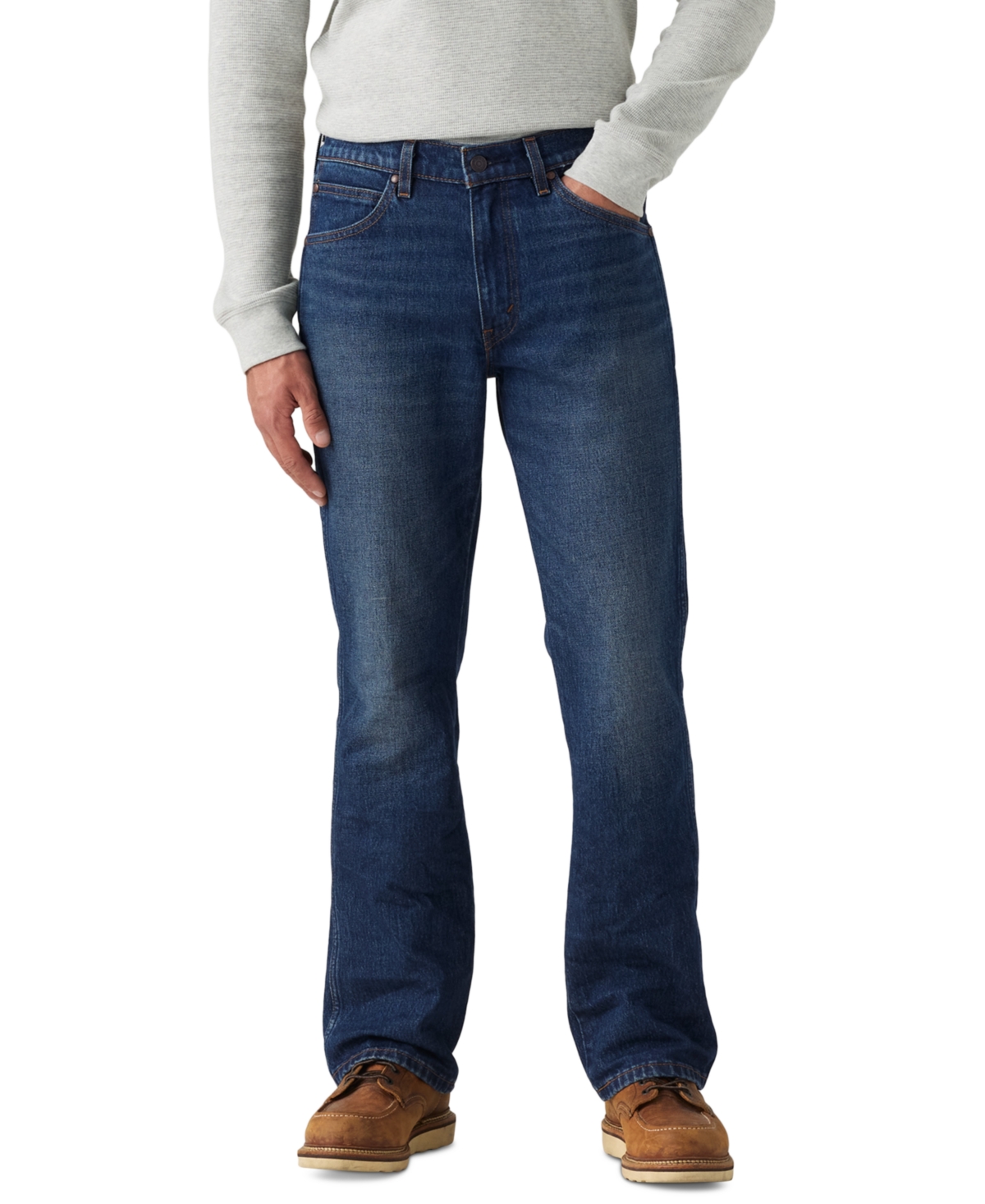 Click here for Levis Mens 537 Regular Fit Western Bootcut Jeans -... prices