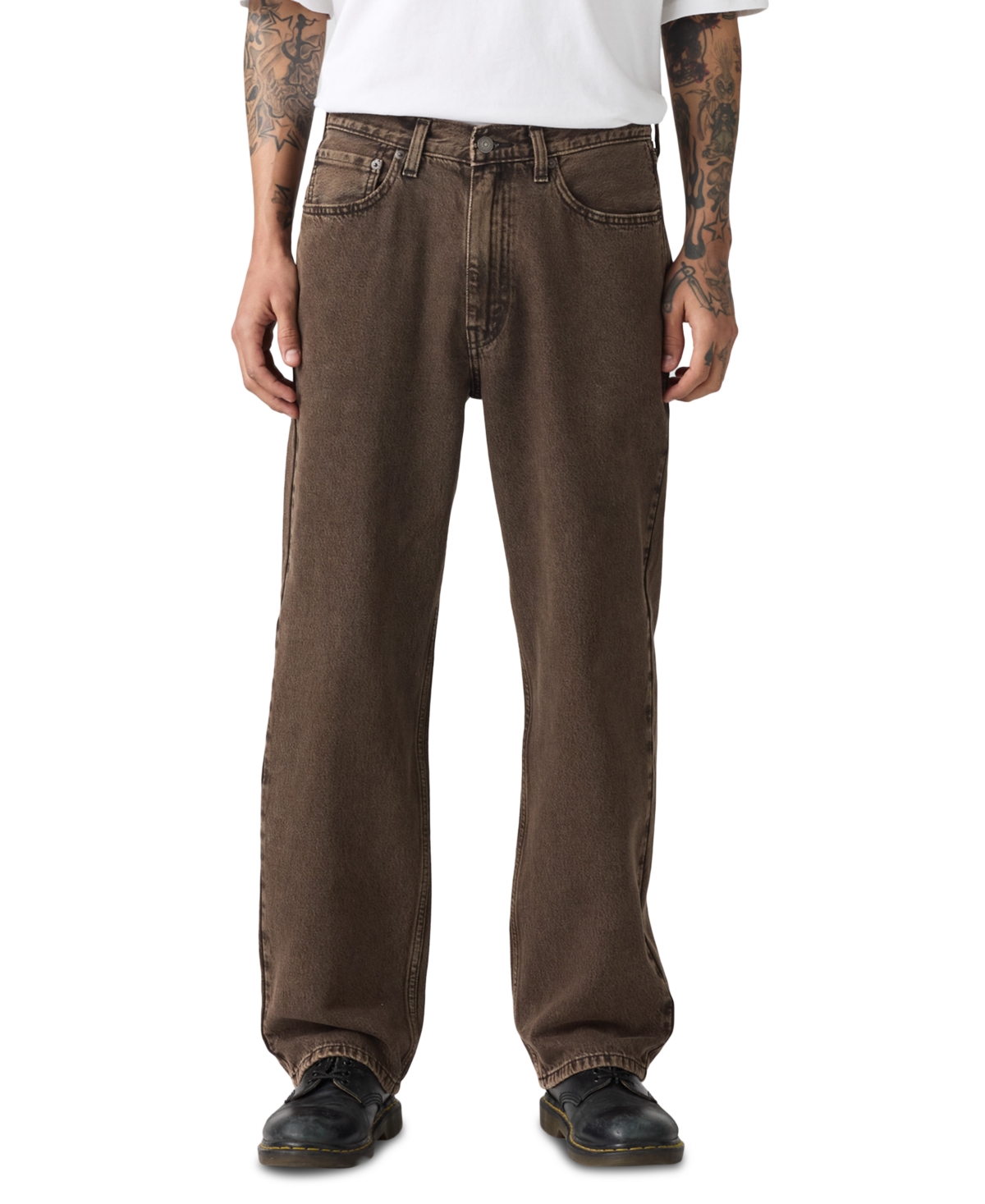 Click here for Levis Mens 565 Loose Straight Leg Jeans - Anchor g... prices