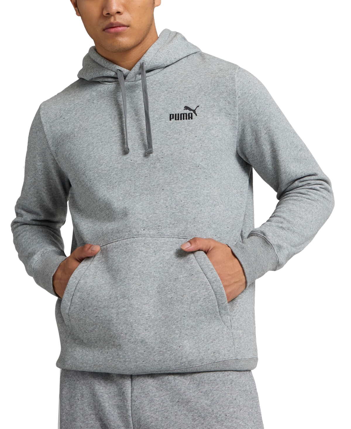 Click here for Puma Mens No. 1 Logo Hoodie - Medium Gray Heather prices