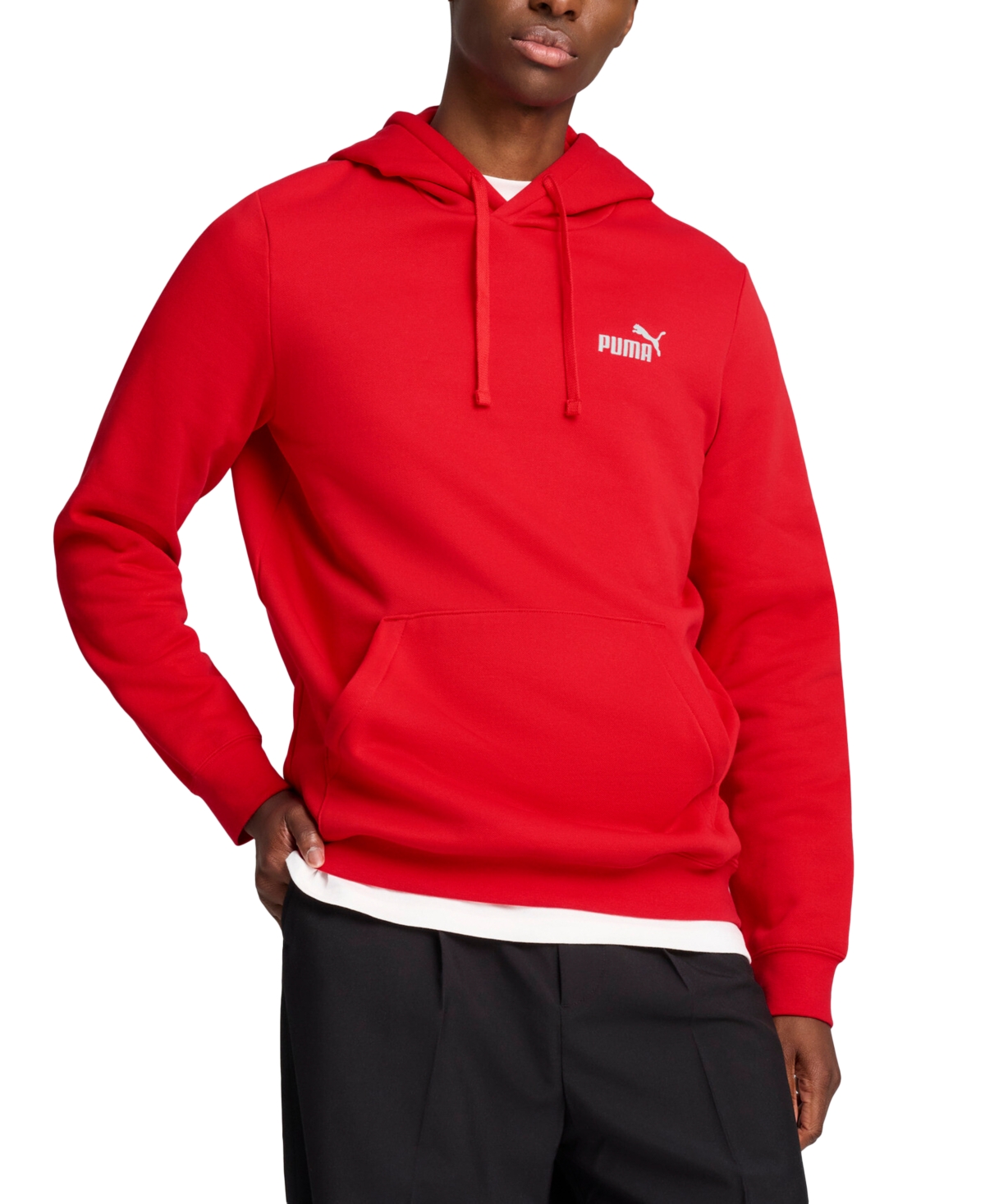 Click here for Puma Mens No. 1 Logo Hoodie - Time Red prices