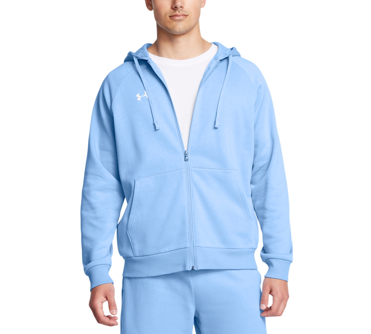 Click here for Under Armour Mens Rival Full-Zip Fleece Hoodie - H... prices