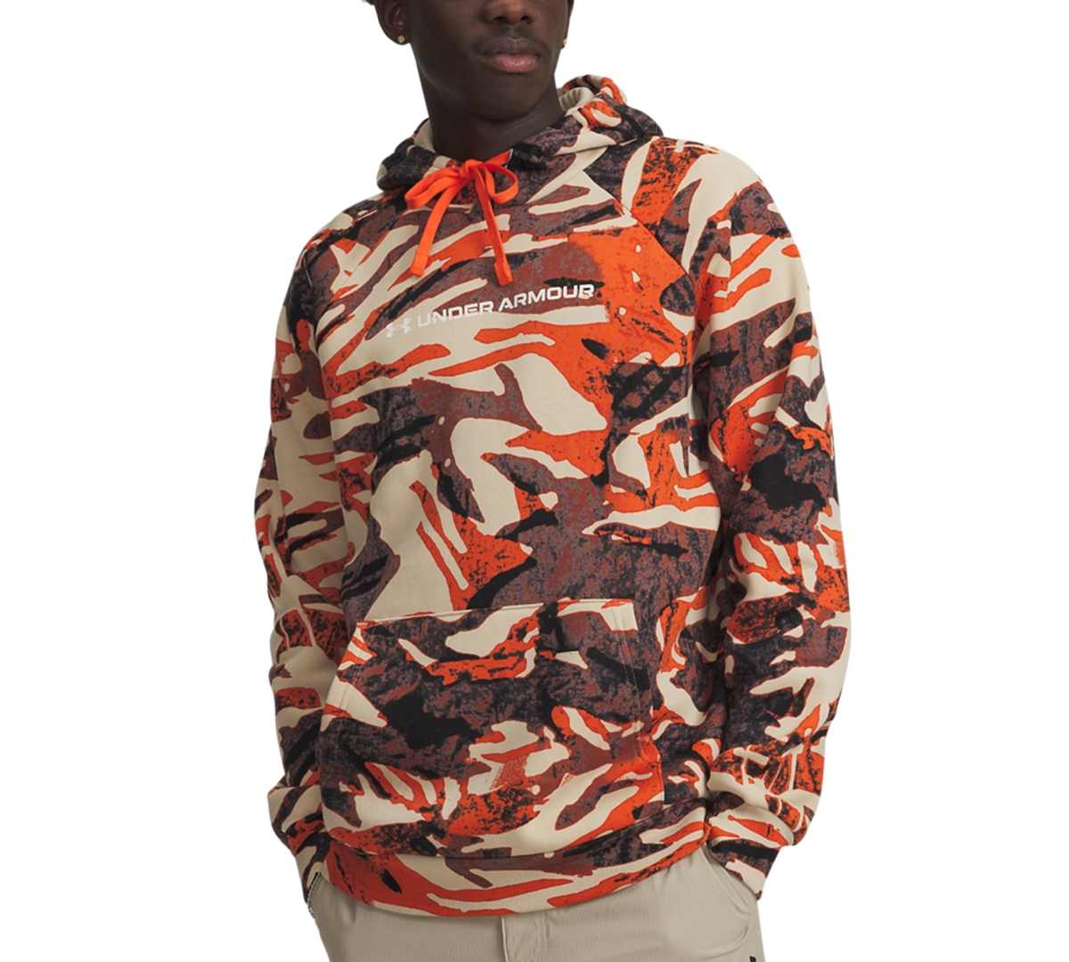 Click here for Under Armour Mens Ua Rival Fleece Printed Hoodie -... prices