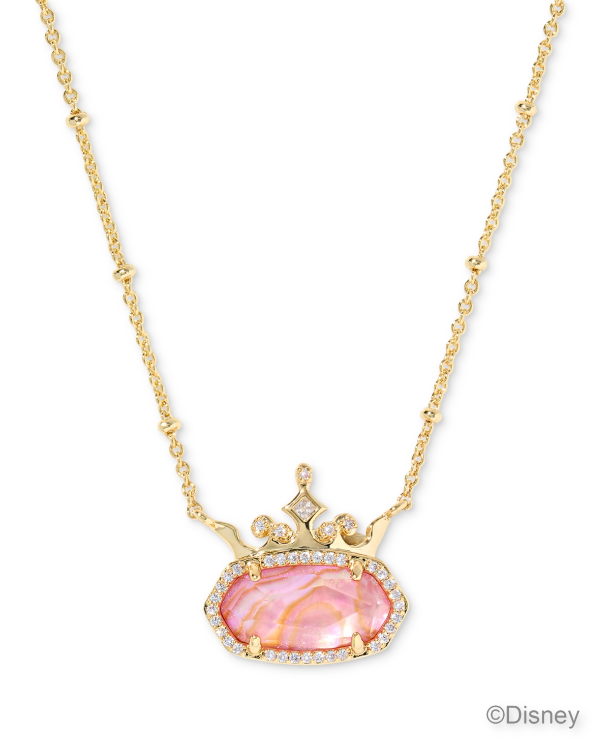 Click here for Kendra Scott Disney Elisa Princess Light Pink Irid... prices