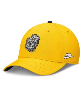 Nike Men's Maize Michigan Wolverines Legacy Rise Performance Flex Hat ...