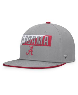 Fanatics Men's Gray Alabama Crimson Tide Duo Snapback Hat - Macy's