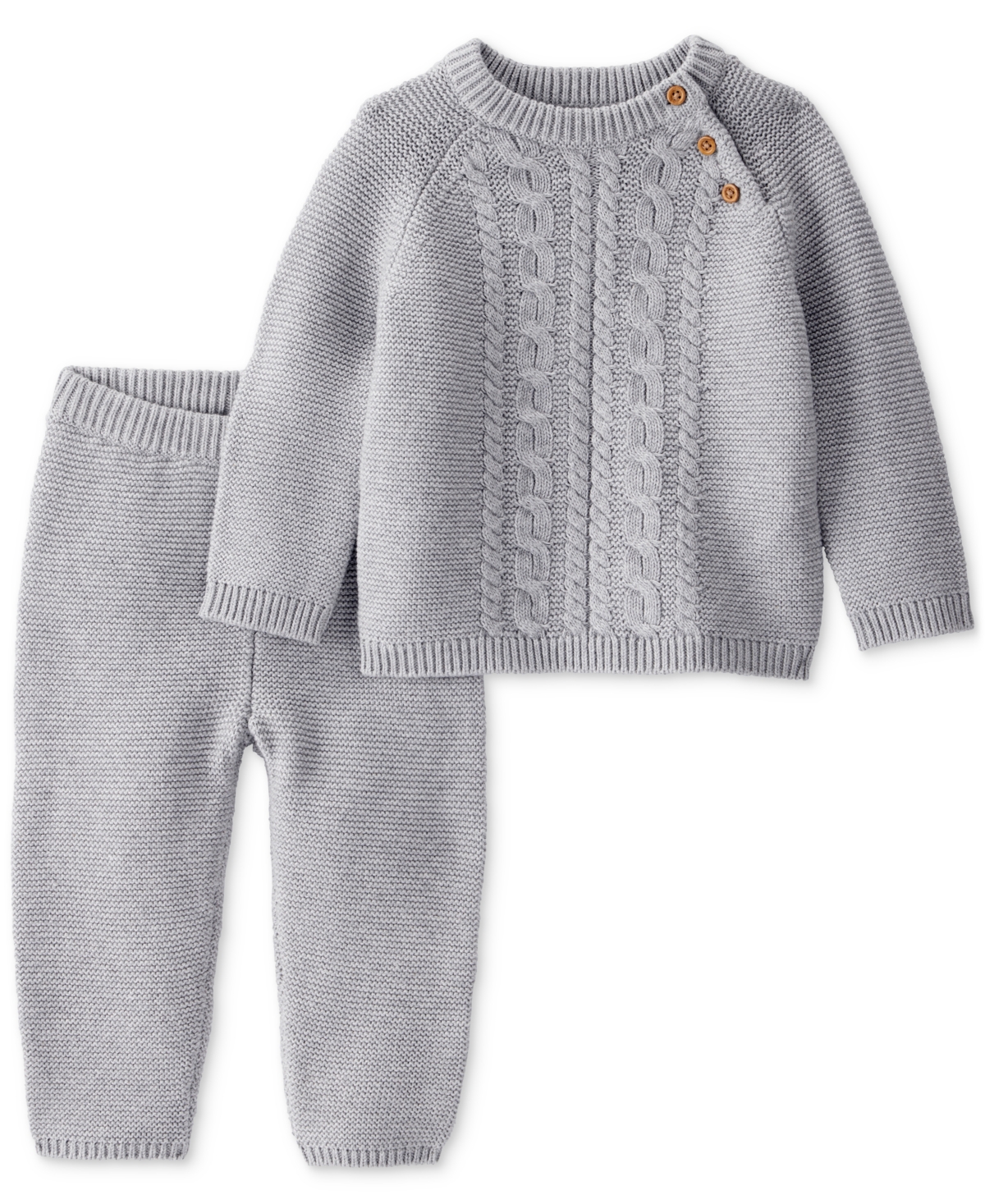 Click here for Carters Baby Kids 2-Piece Cotton Cable-Knit Sweate... prices