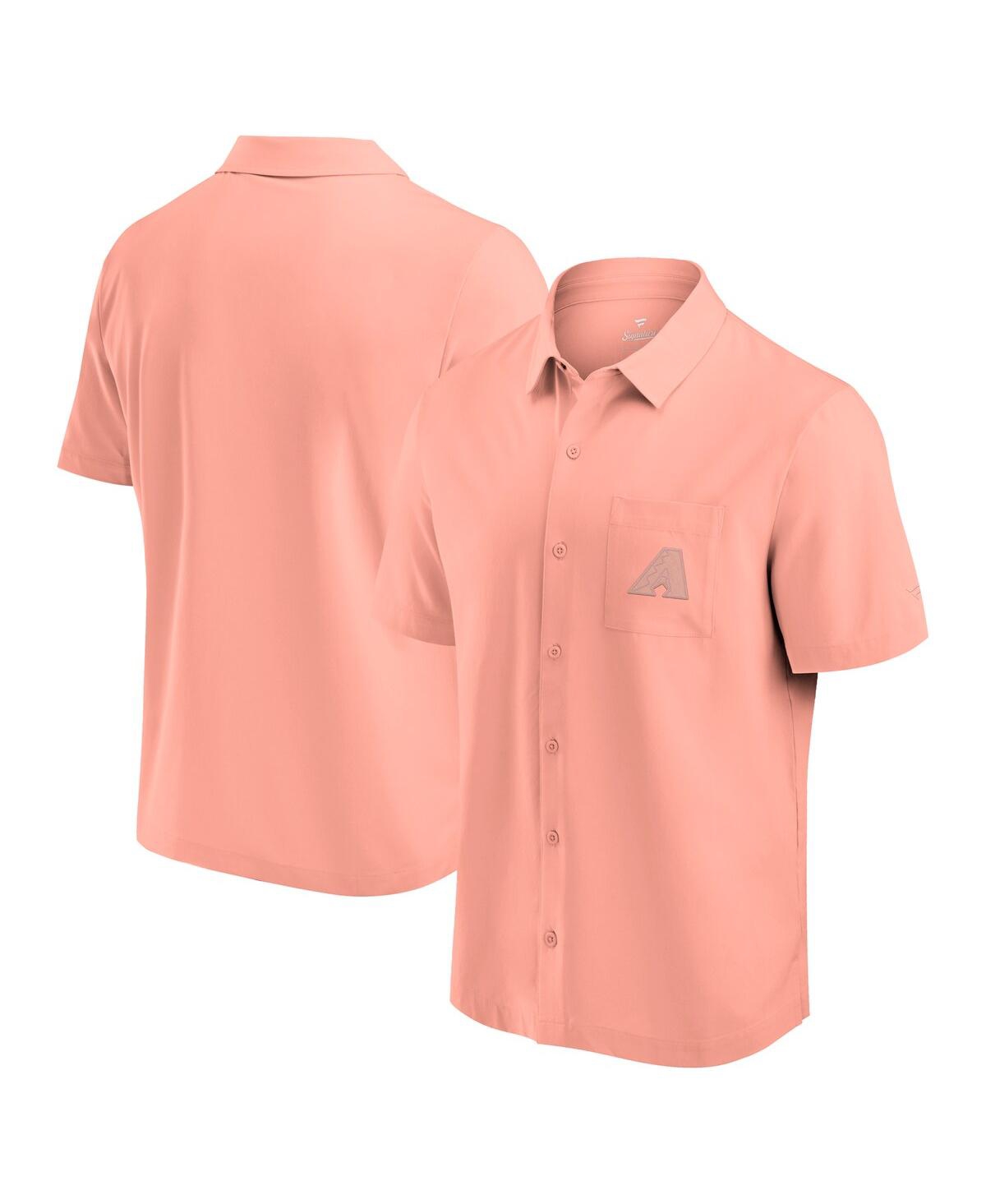 Click here for Fanatics Mens Coral Arizona Diamondbacks Front Off... prices