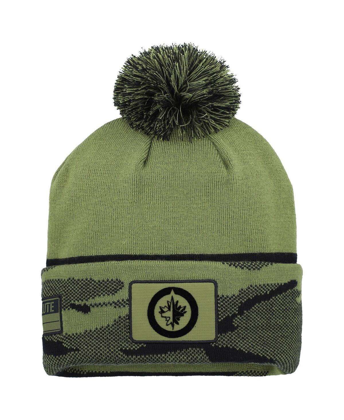 Click here for Fanatics Mens Olive Winnipeg Jets Military Appreci... prices
