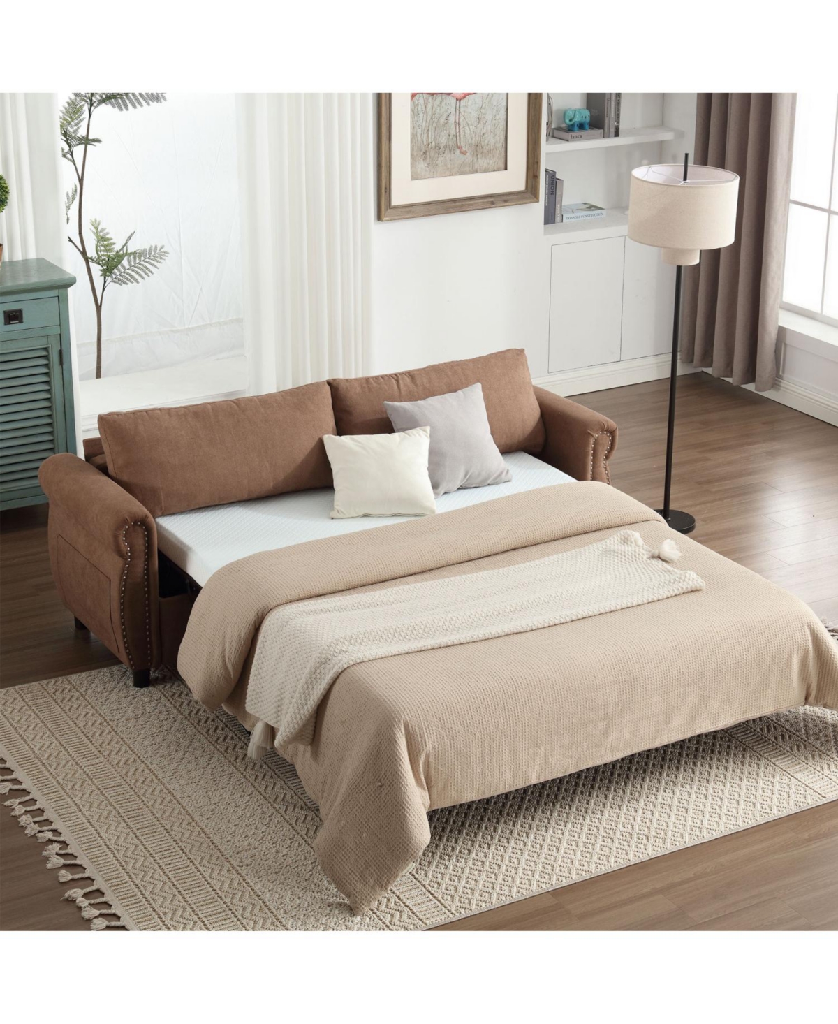 Click here for Streamdale Furniture 80.7" 2-in-1 Sofa Bed Sl... prices