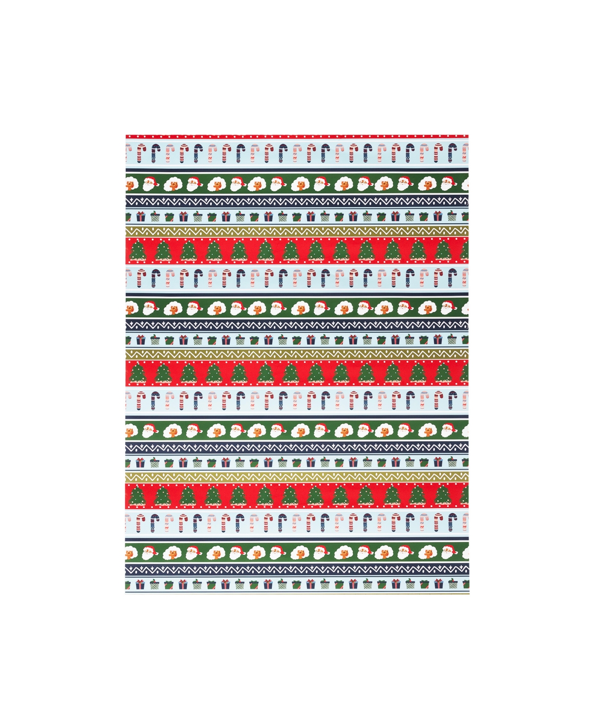 Click here for Black Paper Party Fair Isle Gift Wrap - Blue prices