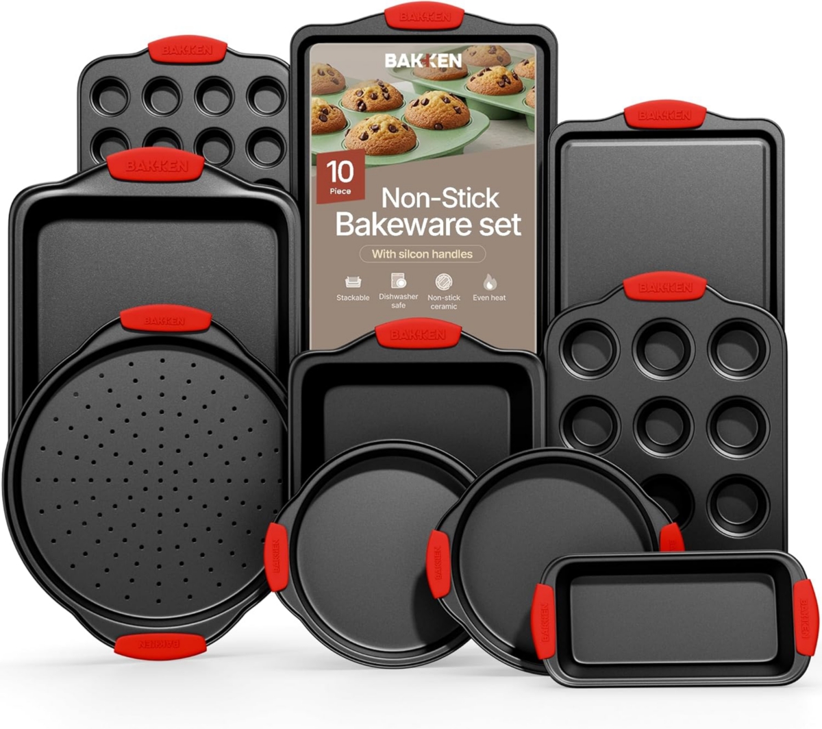 Click here for Baking Set – 10 Piece Kitchen Oven Bakeware... prices