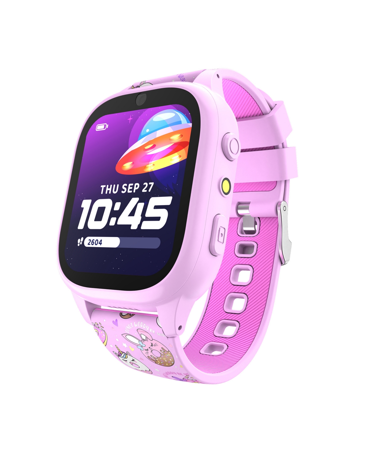 Click here for Playzoom 4 Kids Fuchsia Leather Silicone Strap Sma... prices