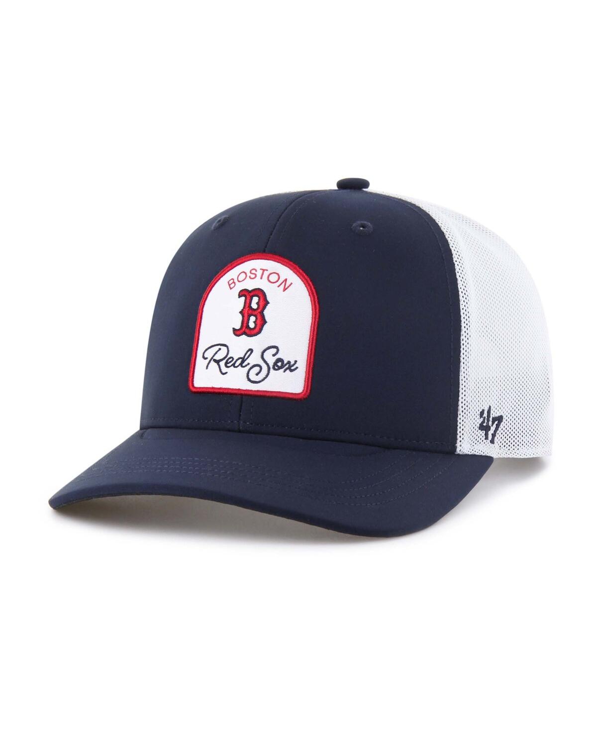Click here for 47 Brand Mens Navy Boston Red Sox Gimmie Golf Truc... prices